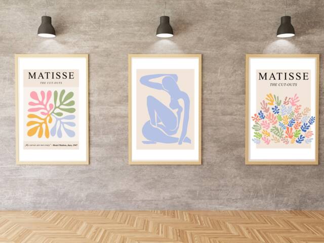 Set Of 3, Matisse Exhibition Posters , Matisse Inspired Art Prints ...