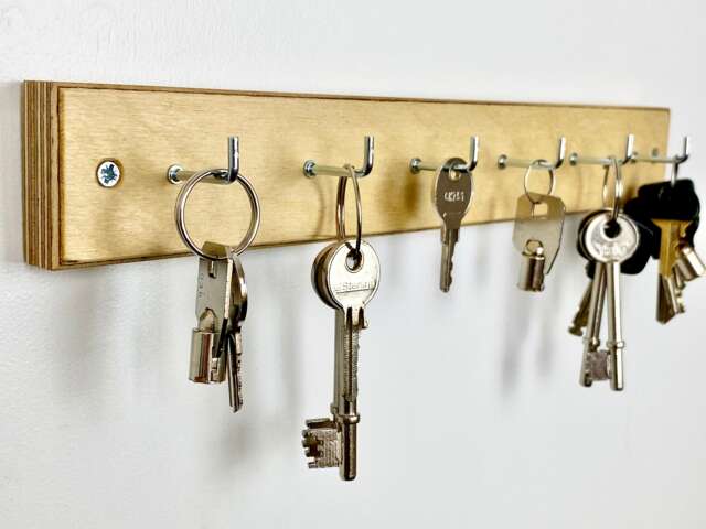 Key Holder, Storage, Hanger, Wall Key Holder, Holder For Wall, Rack ...