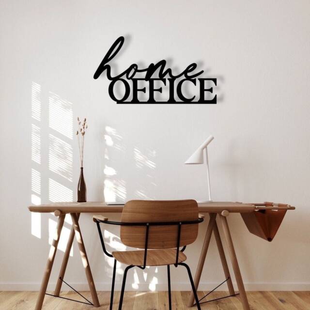 Home Office - 3D Wooden Lettering Office Door Sign Wall Decoration ...