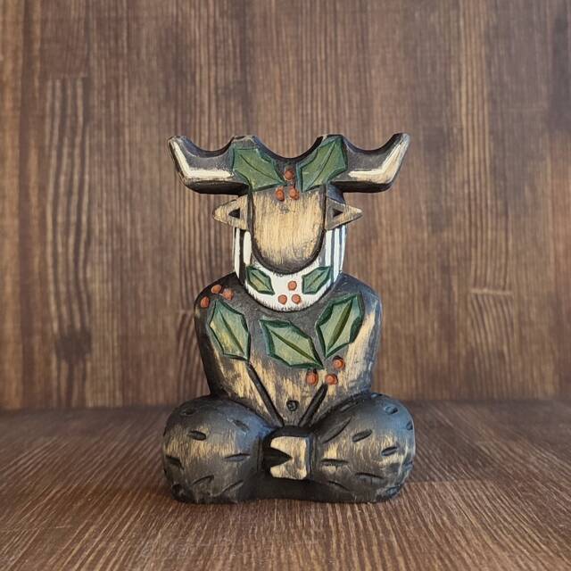 Yule Decorations Cernunnos Green Man Pan Herne The Hunter Statue Horned ...