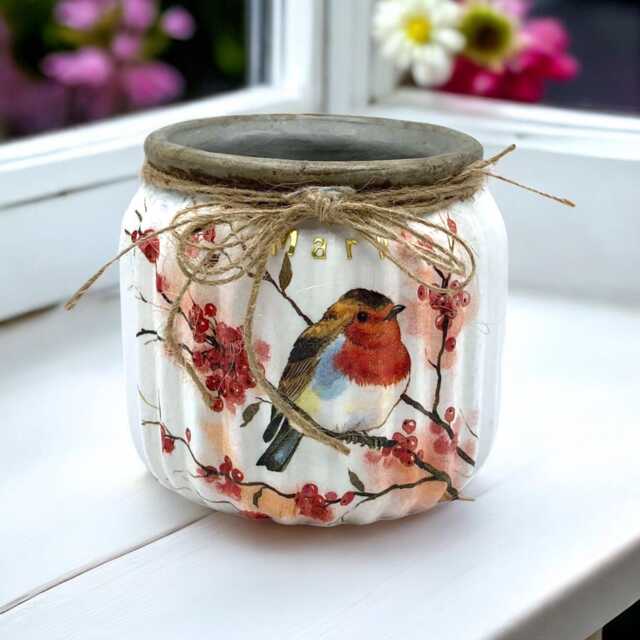 Ribbed Planter, Robin Plant Holders, Indoor Planters, Decor, Gifts ...