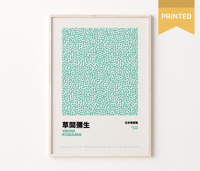 Yayoi Kusama Infinity, Art Print, Poster, Printed Kusama, Dot Art ...