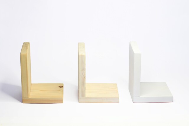 Wooden Bookend Base - Concrete Letter Large Bookends by Etsy | ufurnish.com