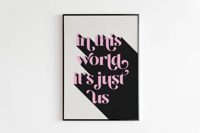 As It Was - Harry Styles, Lyrics Prints, Song Lyrics, Print, Gift, Wall ...