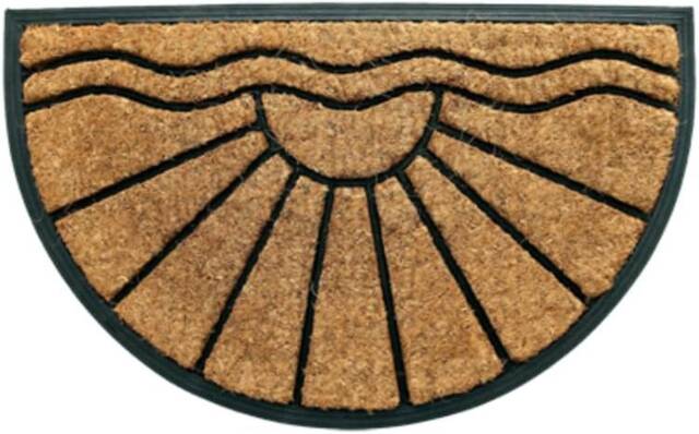 Coco & Coir Door Mat Indoor/Outdoor - 100% Natural Heavy Duty Weather ...