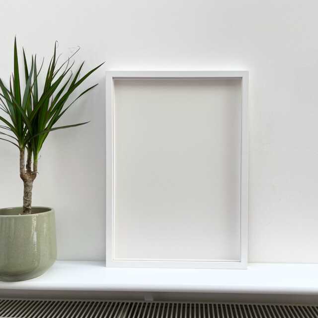 A3 White Wood Box Frame Handmade Gallery Photo/Picture Frame by Etsy ...