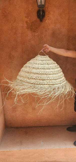Straw Ball Pendant Light, Straw Lampshade by Etsy | ufurnish.com