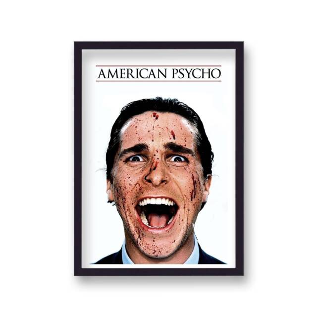 American Psycho Alternative Movie Poster V5 by Etsy | ufurnish.com