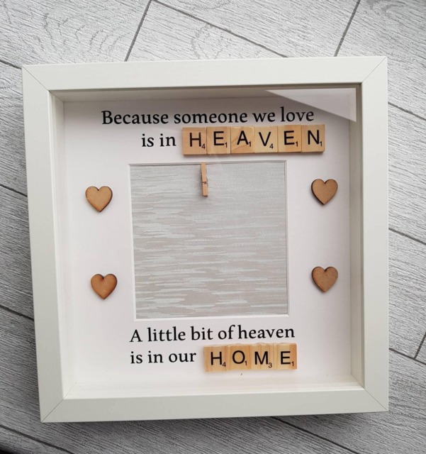 Photo Memorial Frame, Gift, Remembrance Remembering A Loved One ...