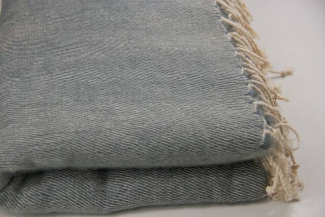 Grey Yak Wool Blanket Throws Hand-Loomed Nepal Soft Warm Oversized ...