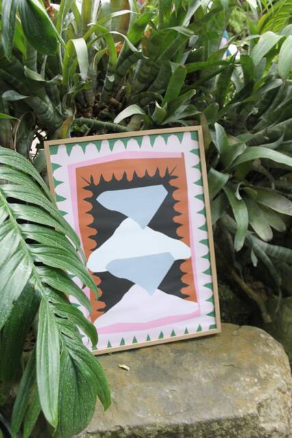 Afro Punk Art Print - Abstract African Malaika Poster by Etsy ...