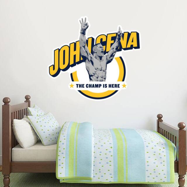 Wwe - John Cena Graphic Wall Sticker by Etsy | ufurnish.com