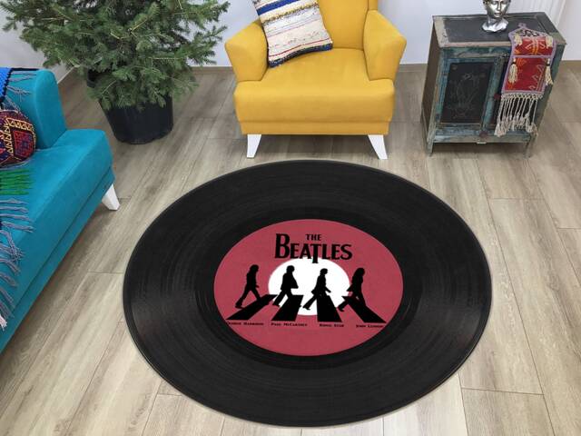 The Beatles, Music Accessory, Record Rug, Beatles Fan Lover, Popular ...