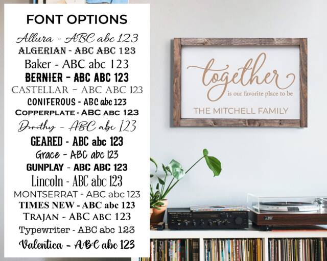 Rustic Last Name Sign, New Home Gift, Wall Decor, Personalized Wooden ...