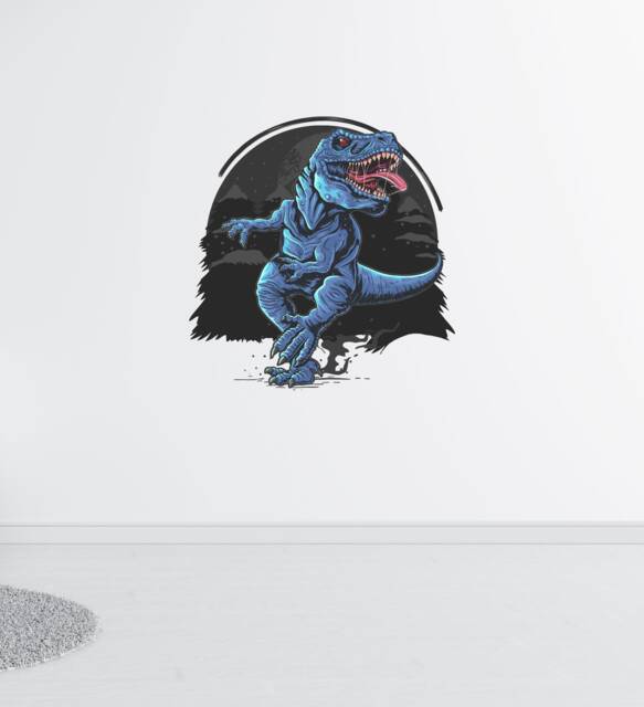 Tyrannosaurus Rex Wall Sticker , Dinosaur Stickers T-Rex Art Gift ...