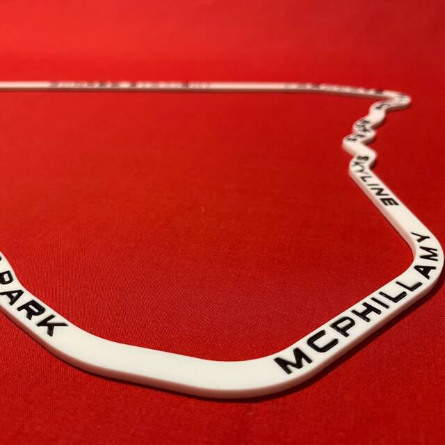 Track Art - Mount Panorama Bathurst 1000 With Corner Names Acrylic ...