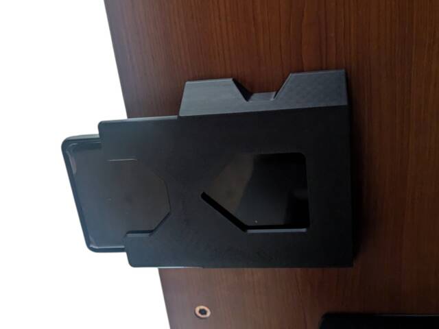 Phone Under Desk Bracket, Organiser, Mobile Stand, Distraction Hider ...