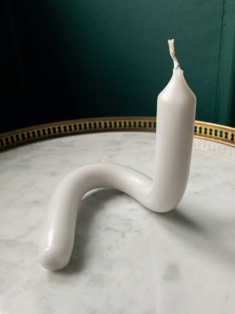 Curved Colored Candle - Bendy Candles by Etsy | ufurnish.com