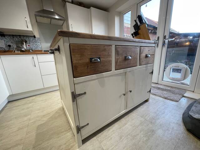 Bespoke Farmhouse Kitchen Island by Etsy | ufurnish.com