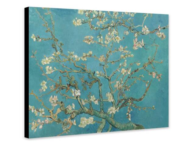Almond Blossom By Vincent Van Gogh - 1890 - Wrapped Framed Canvas ...