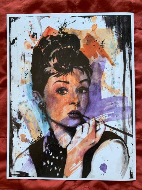 "Signed By Artist Celebrity Portrait Art Print - 8""x10" by Etsy ...