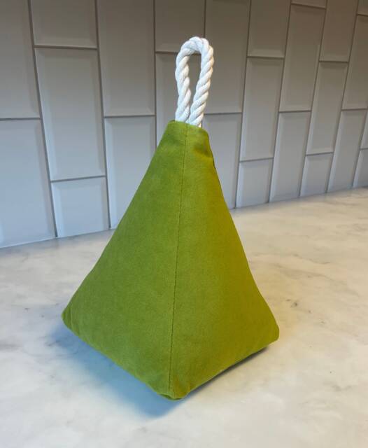Door Stop Luxury Plush Velvet Door Stop - Lime Green Stop-Door Weight ...