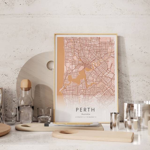 Custom City Map Print Personalized Location Art Poster by Etsy ...