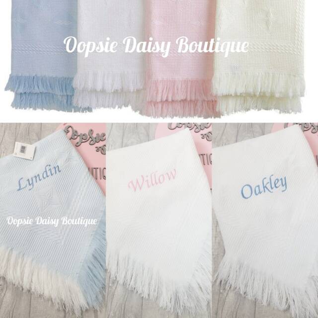 Personalised Baby Shawl Blanket by Etsy | ufurnish.com