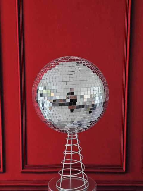Disco Ball Christmas Tree Topper by Etsy | ufurnish.com