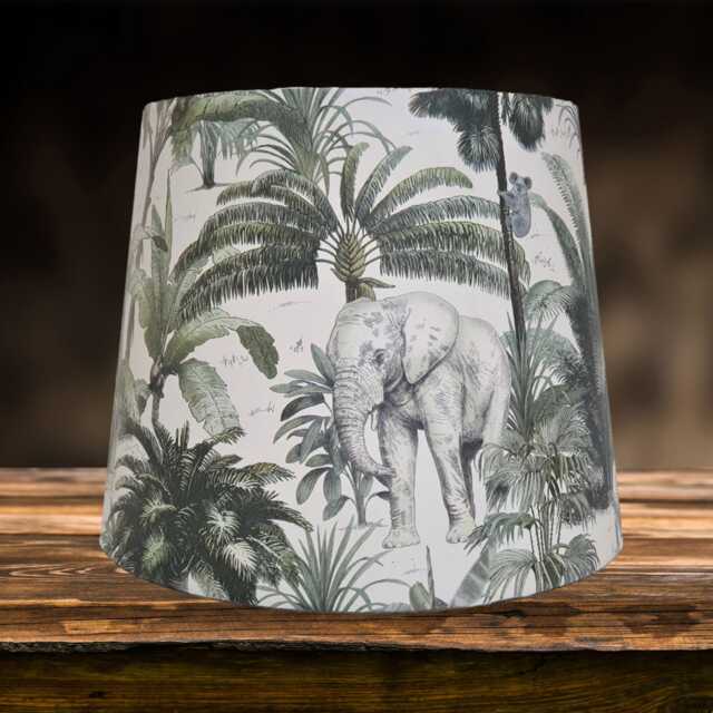 Safari Lampshade For Ceiling & Table Lamps - Jungle Tropical Light ...