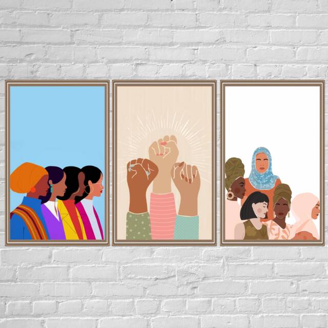 The Future Is Female. Girl Power Print. Feminist Poster. Empowered ...