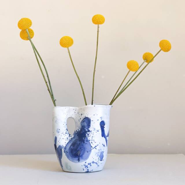 Modern Ceramic Vase Handmade in La. Water Jug Shape by Etsy | ufurnish.com