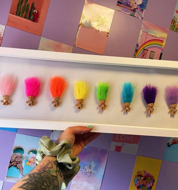 Trolls Decor Art Box Frame Picture/Rainbow/Nostalgic by Etsy | ufurnish.com