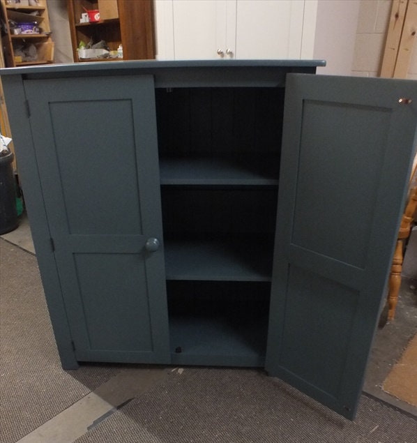 Painted Linen/ Storage Cupboard - Bespoke Sizes & Colours Available by ...