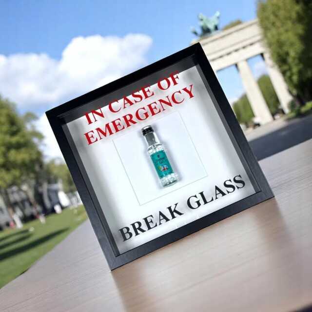 "Wall Art ""In Case Of Emergency Break Glass" by Etsy | ufurnish.com