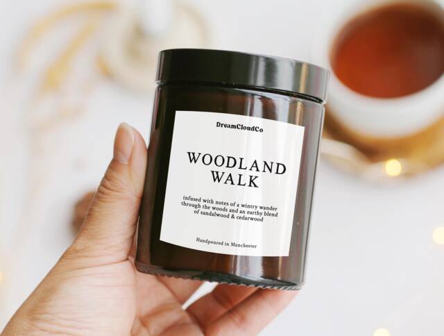 Woodland Walk Cozy Slow Living Candle - Autumn Seasonal Decor Birthday ...