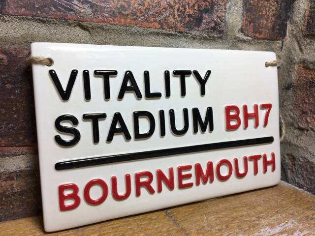 Bournemouth Football Street Sign-London Sign-Football Teams-Football ...