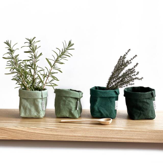 Washable Paper Planter - Small Kraft Plant Pot For Indoor Plants Or Eco ...