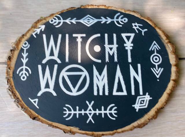 Large - 9-11In Witchy Woman Rustic Hand Painted Sign by Etsy | ufurnish.com