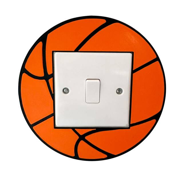3D Printed Basketball Light Switch Cover Sports Room Decor by Etsy ...