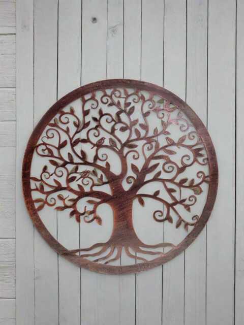 Handmade Bronze Tree Of Life Wall Art Indoors/Outdoors 40cm by Etsy ...