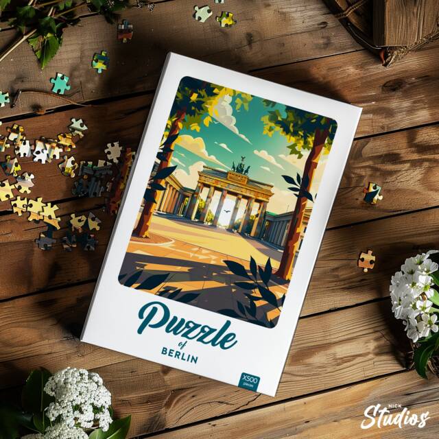 Berlin Puzzle - 500 Pieces, Jigsaw Puzzle, Germany Puzzle, Piece Jigsaw ...