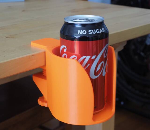 The Laptop Saver - A Sub-Desk Level Drink Holder by Etsy | ufurnish.com