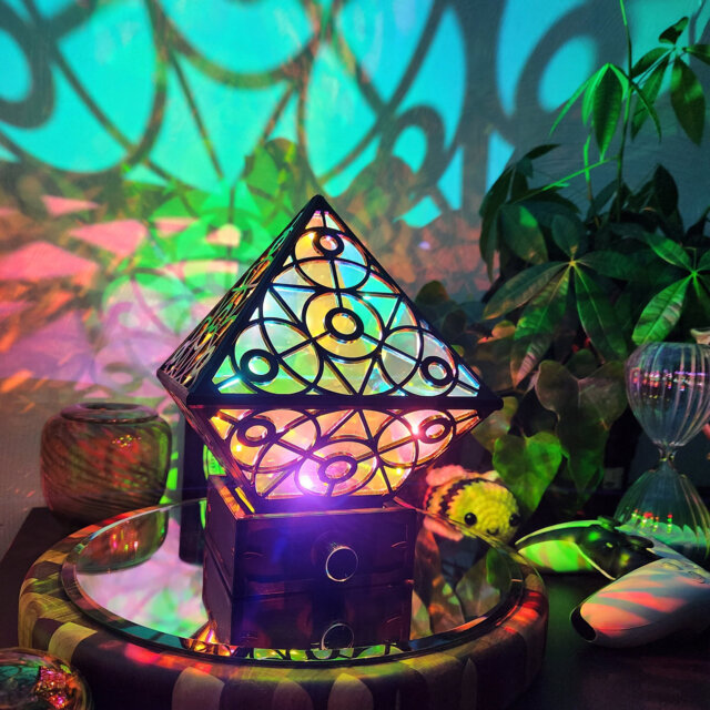 Wizards Light Desk Lamp Handcrafted Shadow Caster Night by Etsy ...