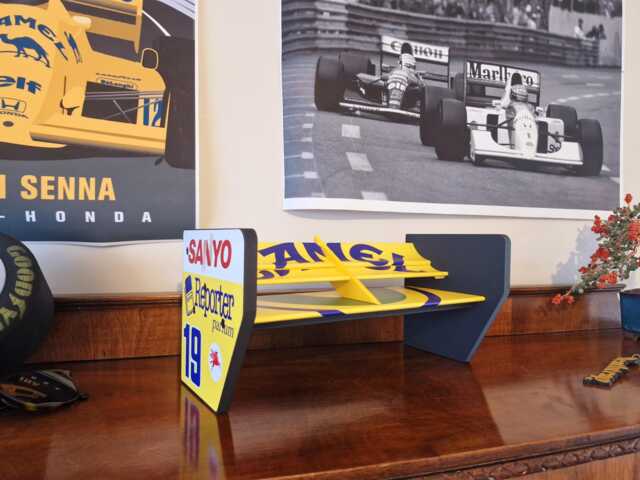 Benetton F1 Wing Key Holder Michael Schumacher B193 Spoiler Shelf by ...