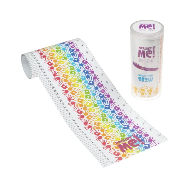 Measure Me Roll-Up Height Chart For Children - Hand Prints by Etsy ...