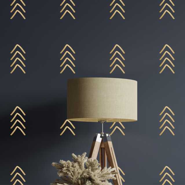 Geometric Arrow Shaped Boho Style Wall Stickers Decals by Etsy ...