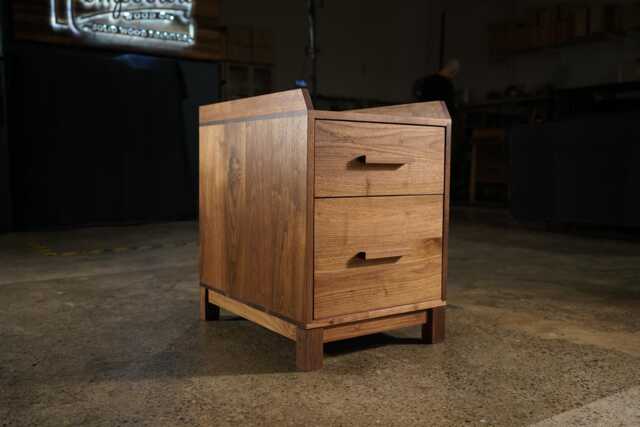Cady Filing Cabinet, Handcrafted Solid Wood, Home Office, Modern Design ...