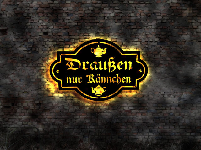 Led Wall Picture Outside Only Jug Sign No Neon Advertising Metal Retro ...