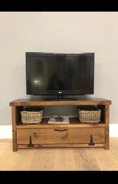 Rustic Tv Unit - Storage Unit by Etsy | ufurnish.com